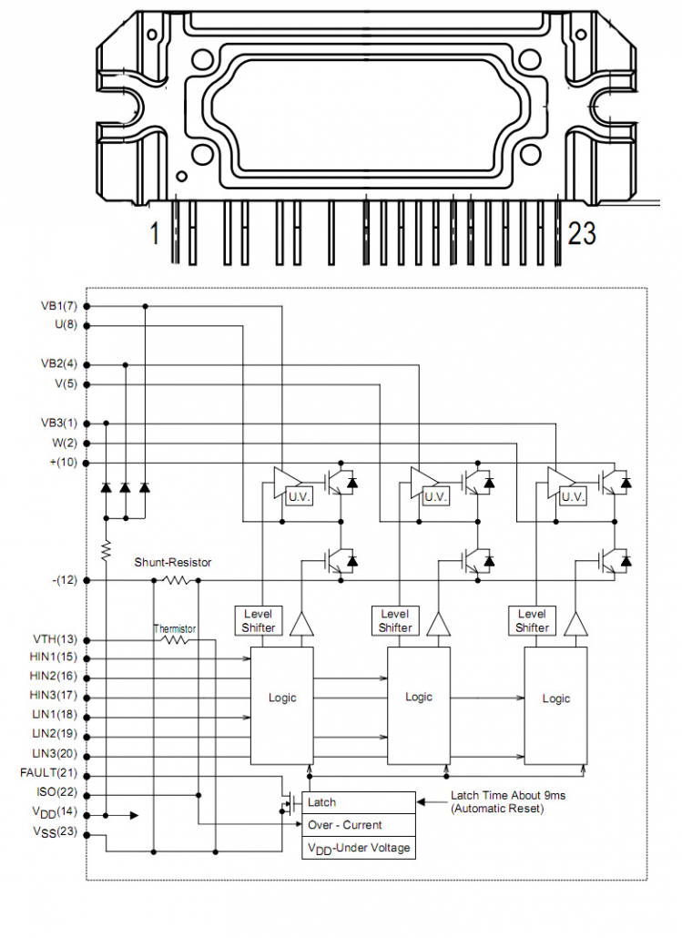 فروش ماژول STK621-140 ماژول IPM-IGBT- شار الکترونیک